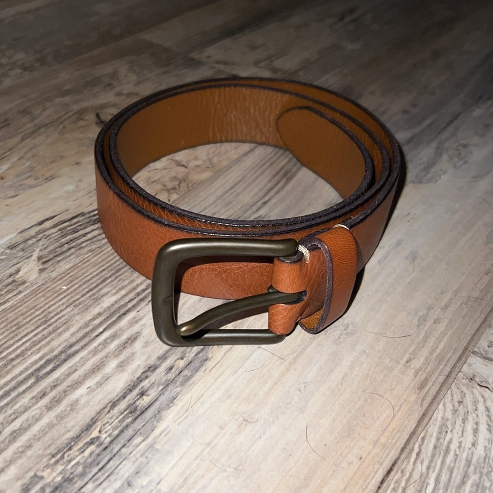 Uniqlo Volpi Concerie Italian Leather Belt Casual 34 … - Gem